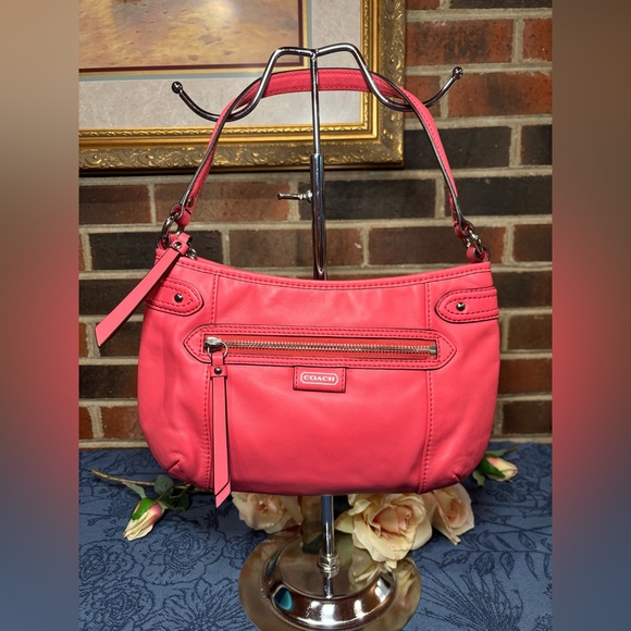 Coach | Bags | Coach Daisy Pink Leather Hobo Bag | Poshmark